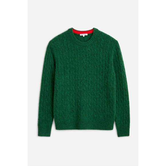 Alex Mill | Sweaters | New Alex Mill Pilly Cable Crewneck In Heather ...
